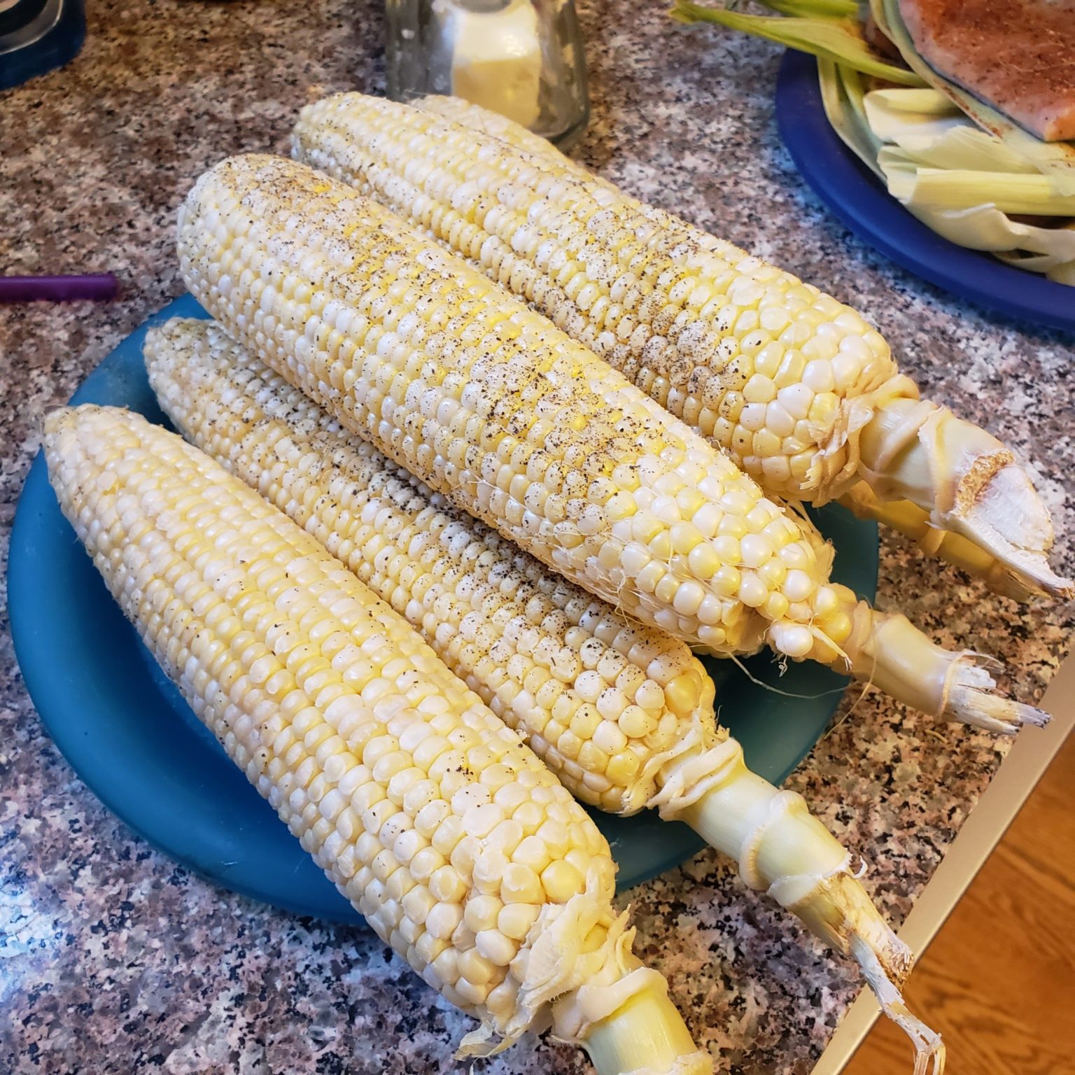 Simple Elote- Grilled Mexican Street Corn - Dad Feeds The Fam
